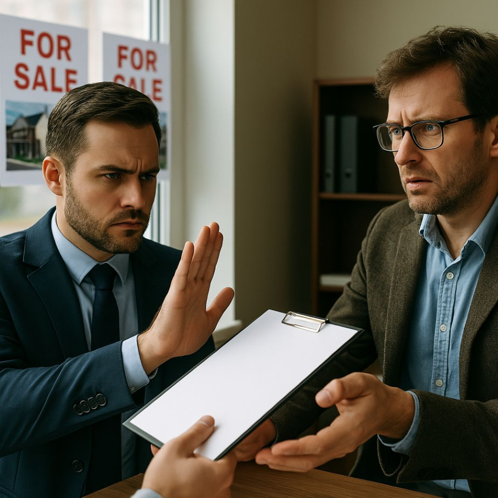 Can Estate Agents Refuse to Pass on Offers?